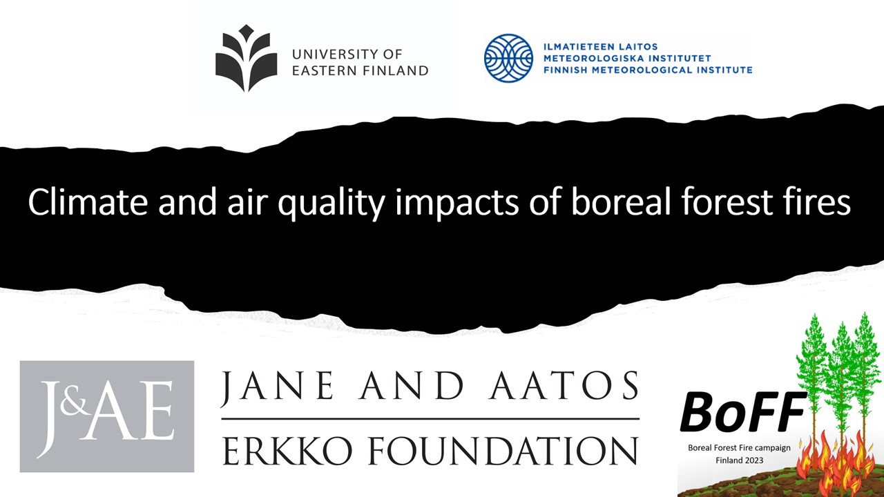 Climate and air quality impacts of boreal forest fires - Disturbances ...
