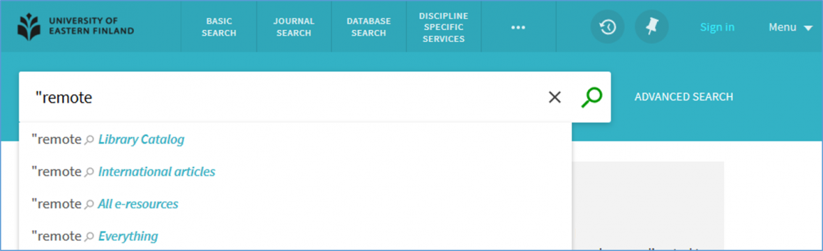 UEF-PRIMO: start here - Information skills and sources in science and ...